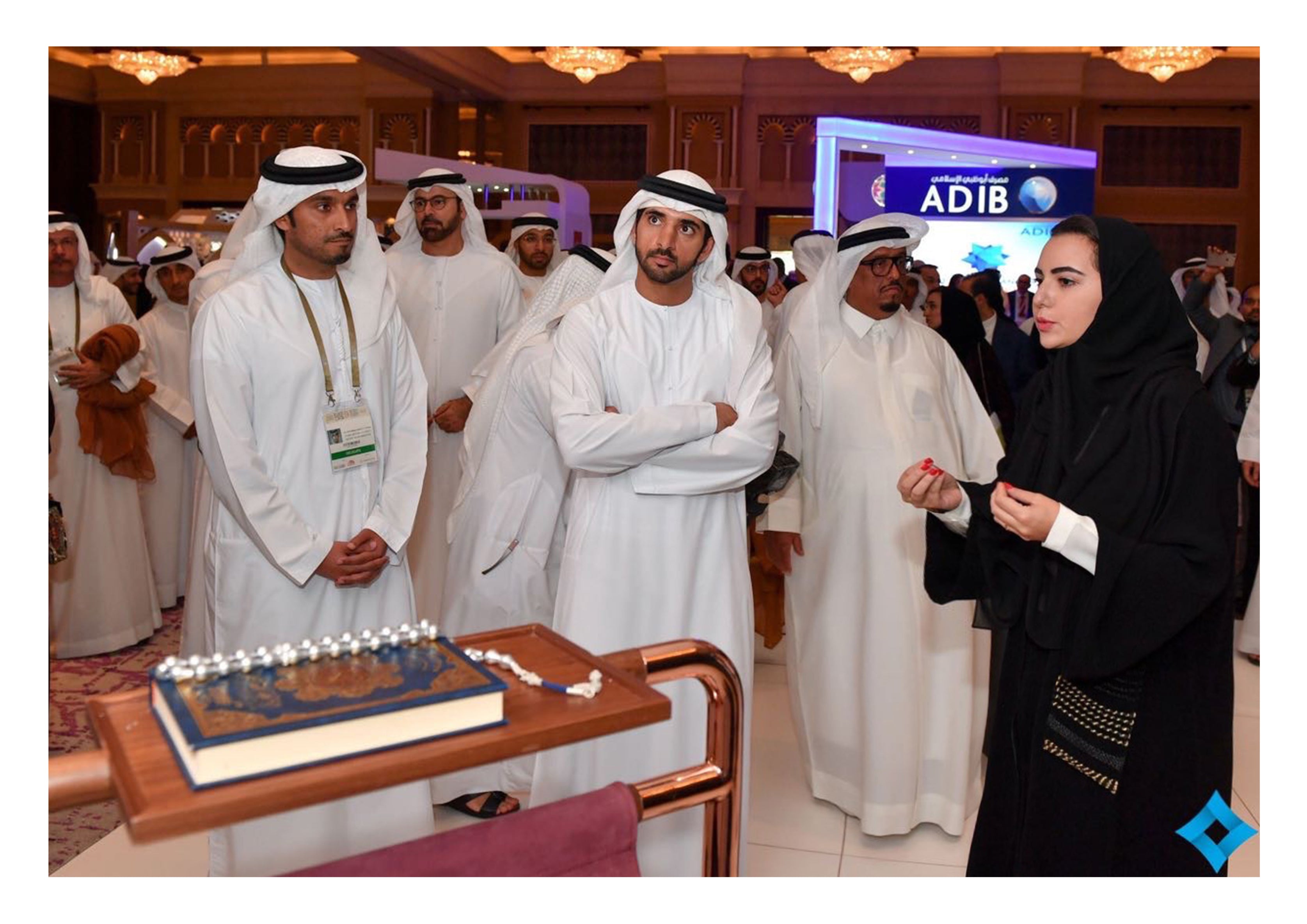 With his highness Sheikh Hamdan bin Mohammed Al Maktoum – AYA The Art ...