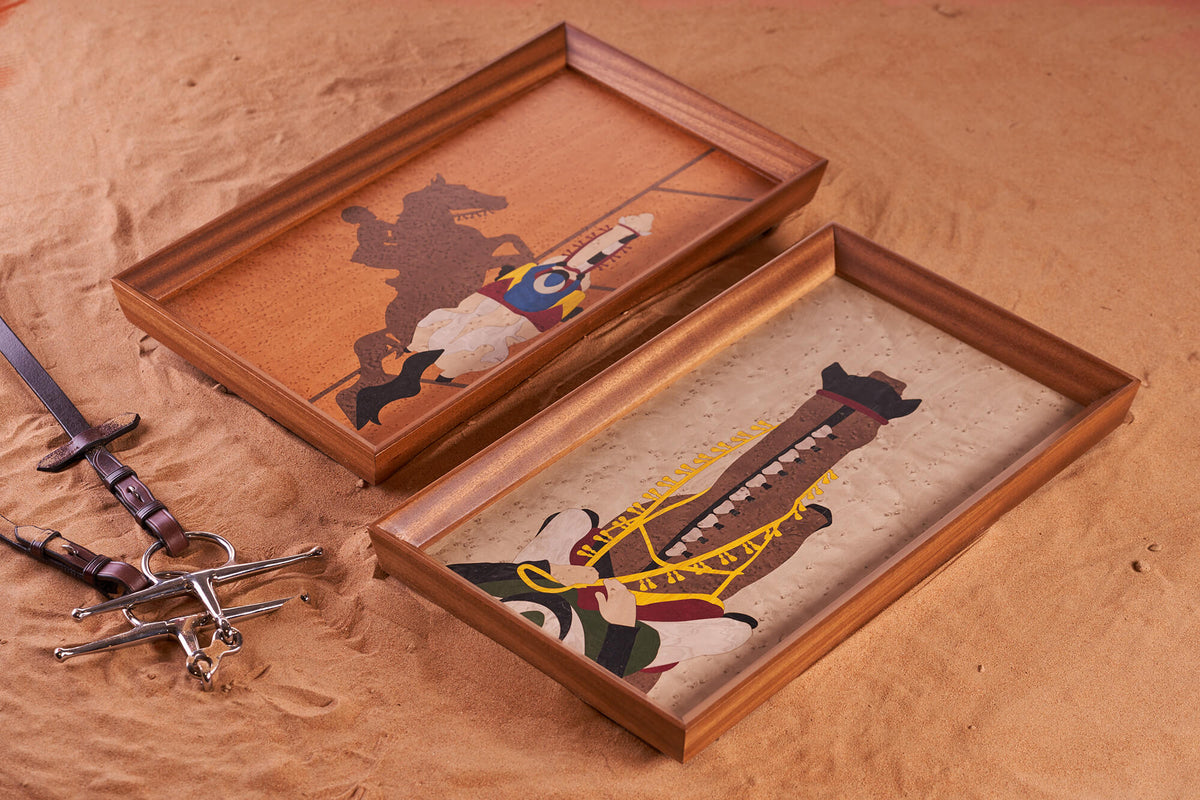 Rectangle Serving Tray - Design B – AYA The Art of Living