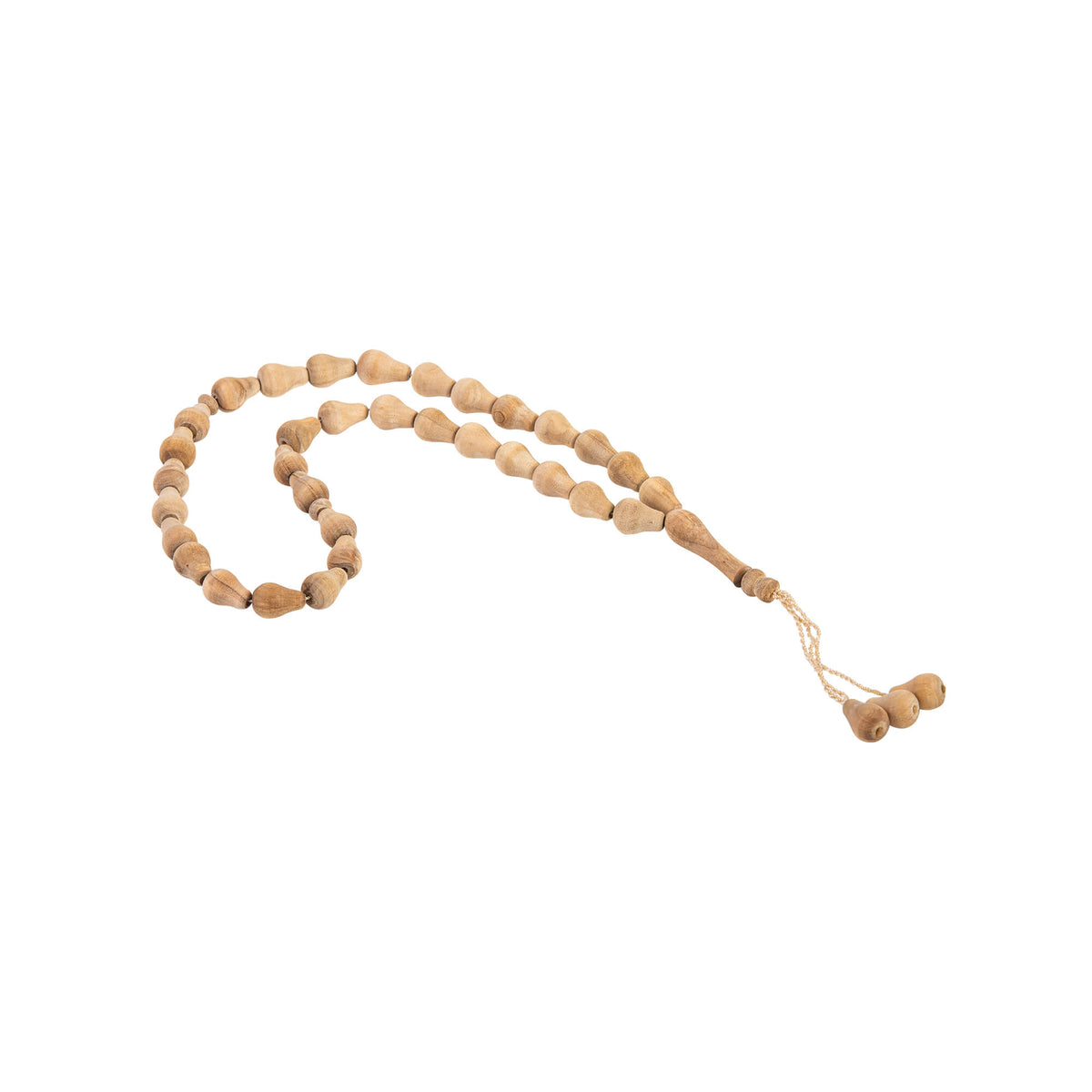 Wooden Masbaha - 33 beads – AYA The Art of Living